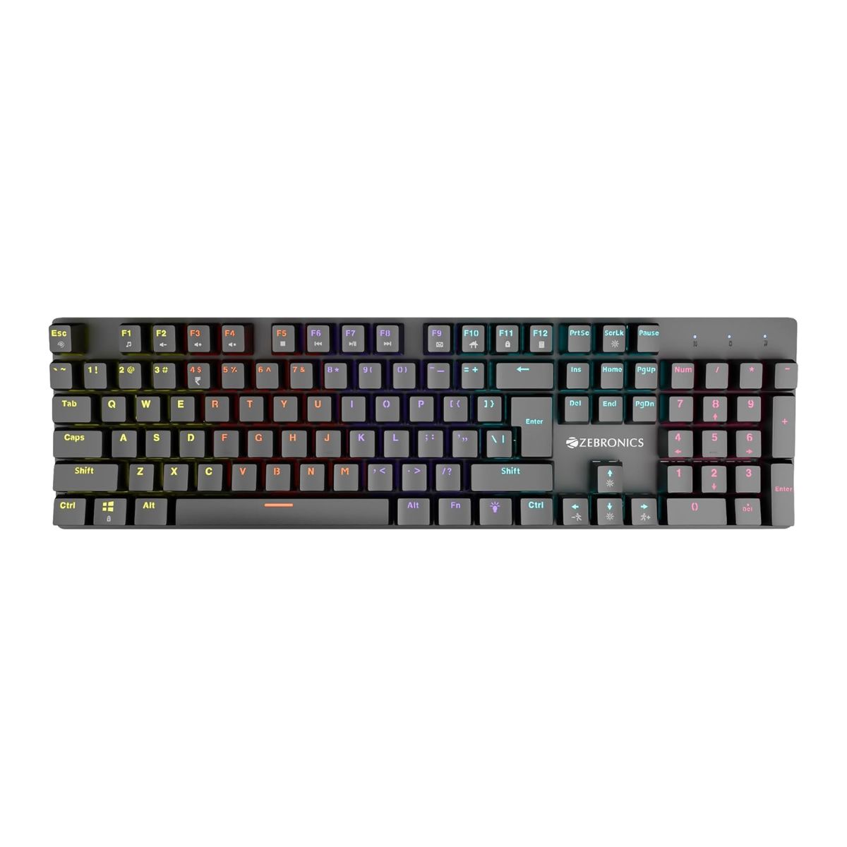 Zebronics Gaming Keyboard near IIT Kanpur | Nitro Plus Mechanical ...